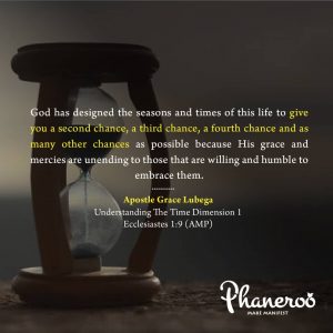 Understanding The Time Dimension – 1 – Phaneroo