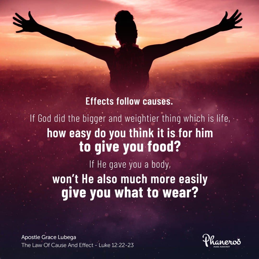 The Law Of Cause And Effect Phaneroo