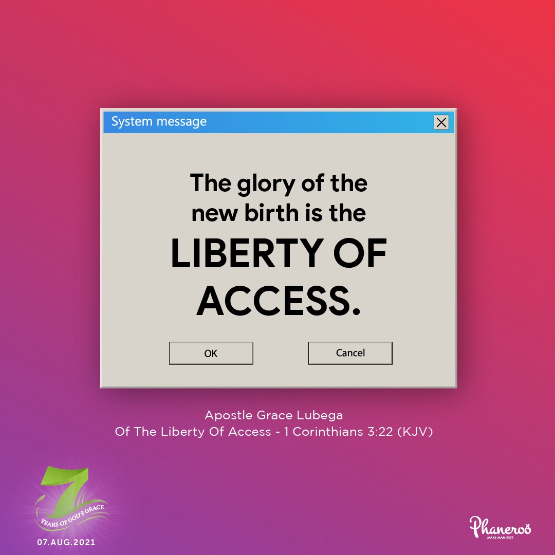 Of The Liberty Of Access – Phaneroo