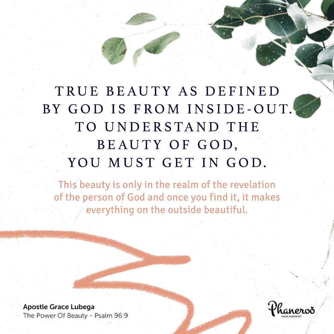 The Power Of Beauty – Phaneroo