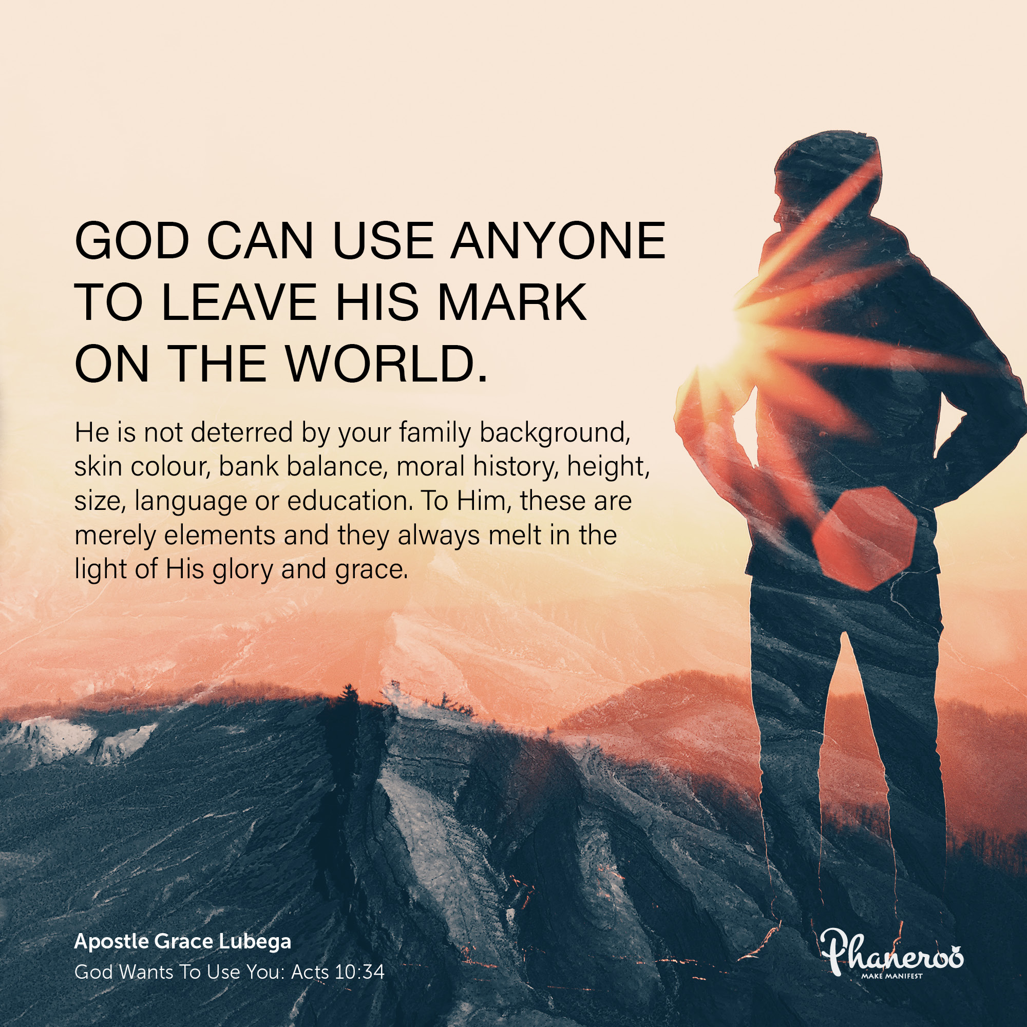 God Wants To Use You – Phaneroo