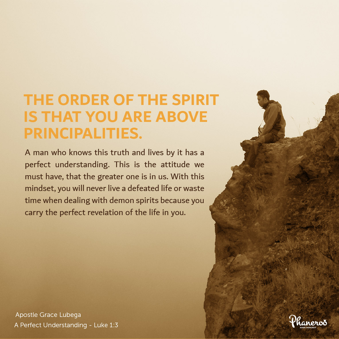 A Perfect Understanding – Phaneroo