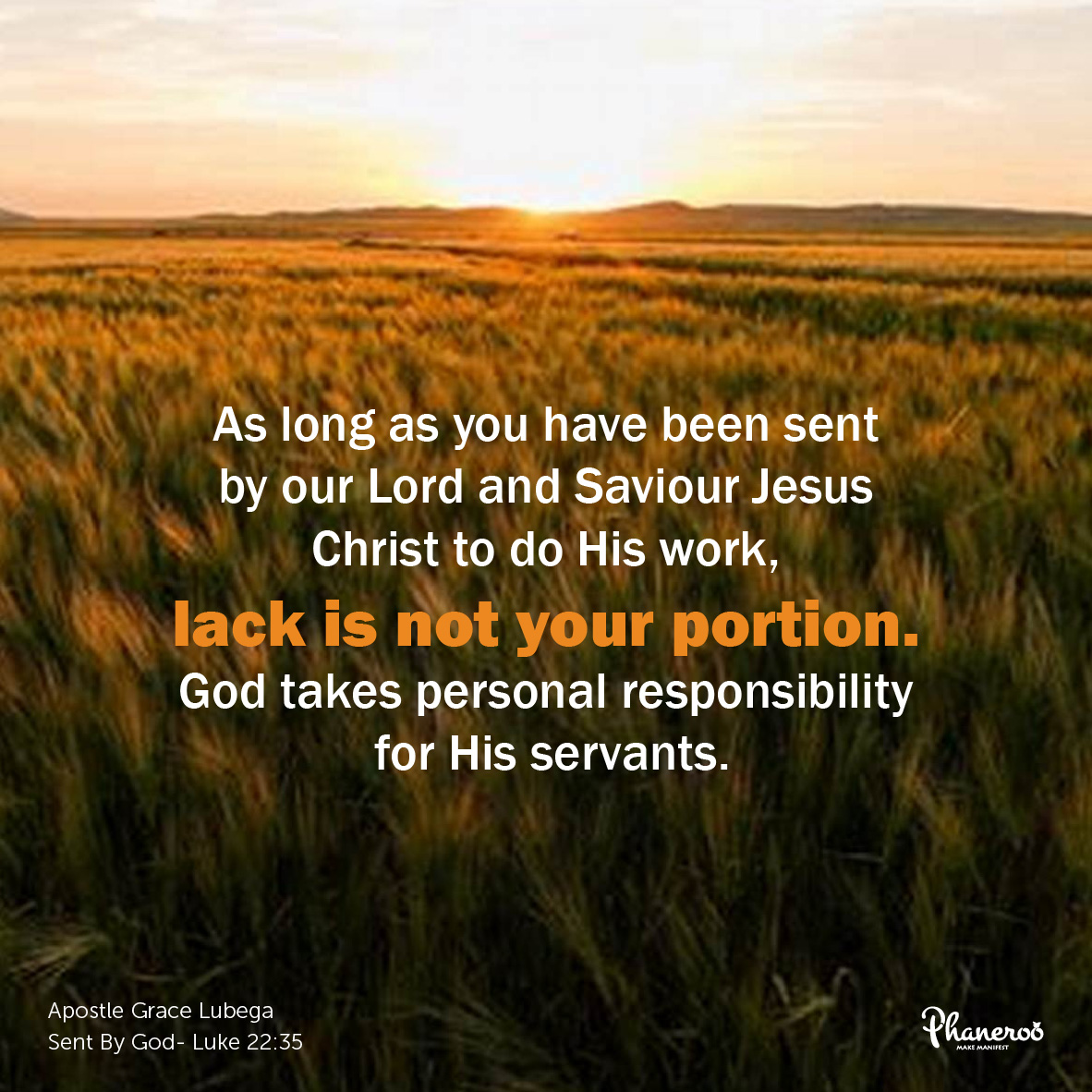 Sent By God – Phaneroo