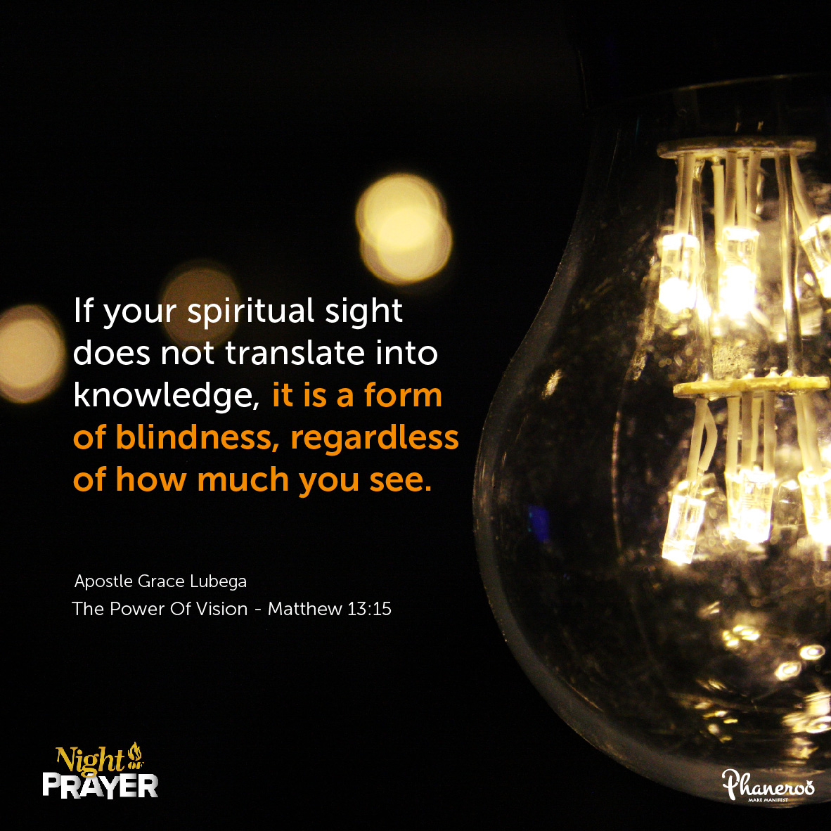 The Power Of Vision – Phaneroo