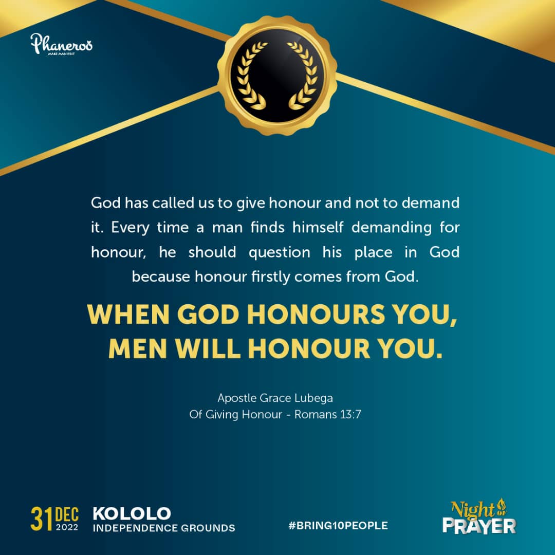 Of Giving Honour – Phaneroo