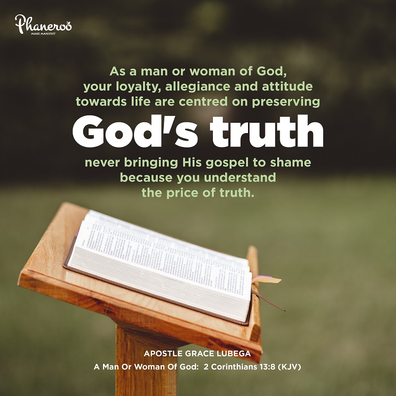 A Man Or Woman Of God – Phaneroo