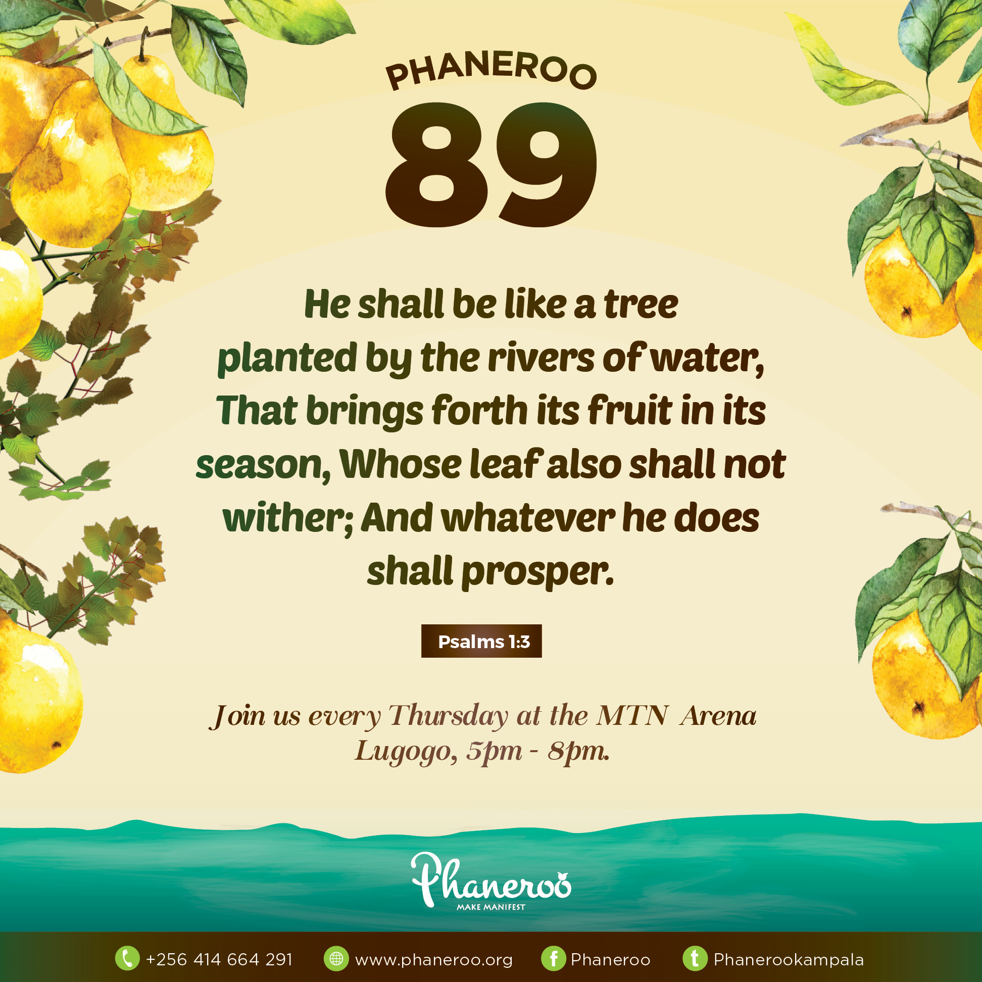 Phaneroo 89 Sermon – Phaneroo