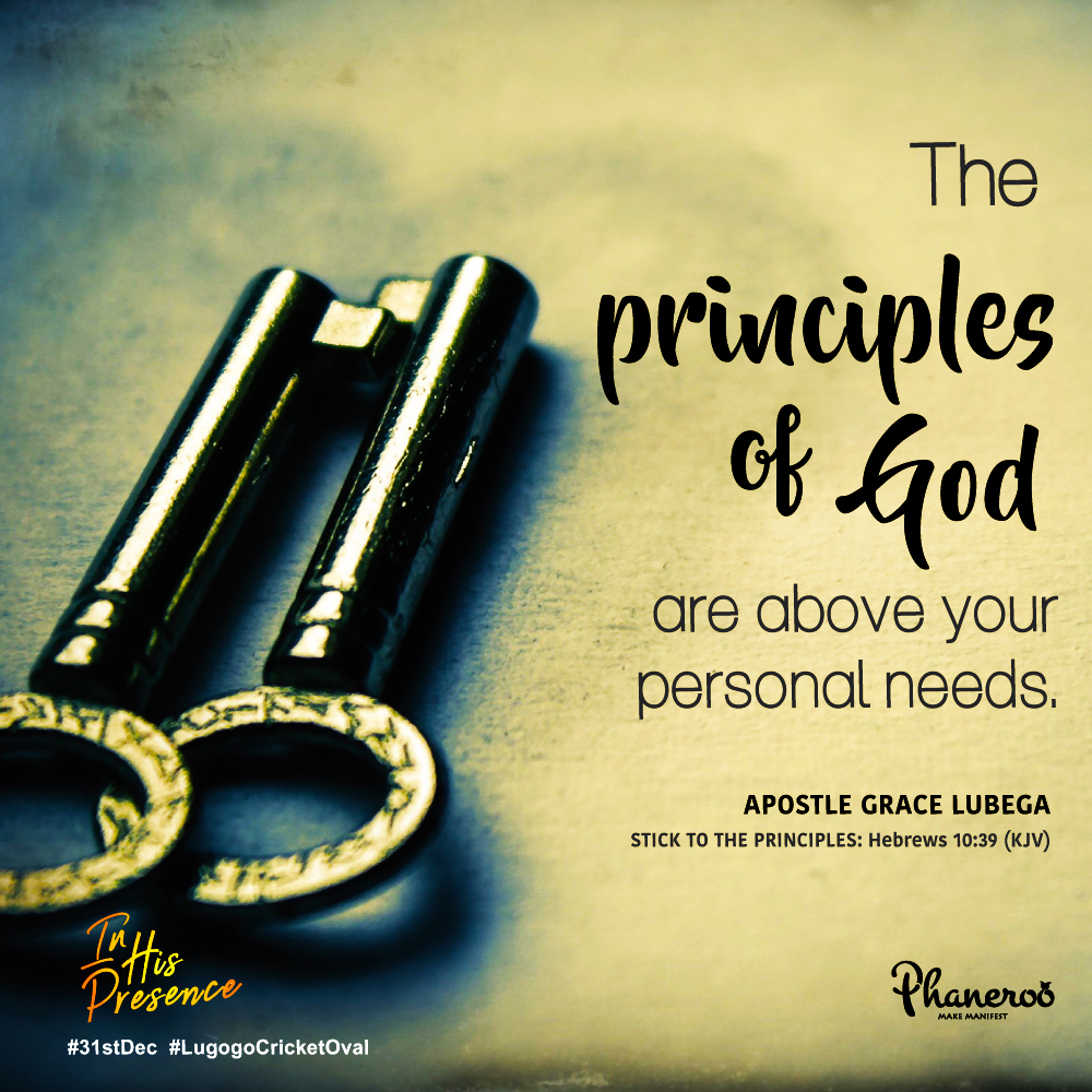 Stick To The Principles – Phaneroo