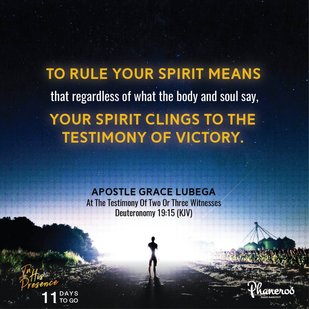 At The Testimony Of Two Or Three Witnesses – Phaneroo