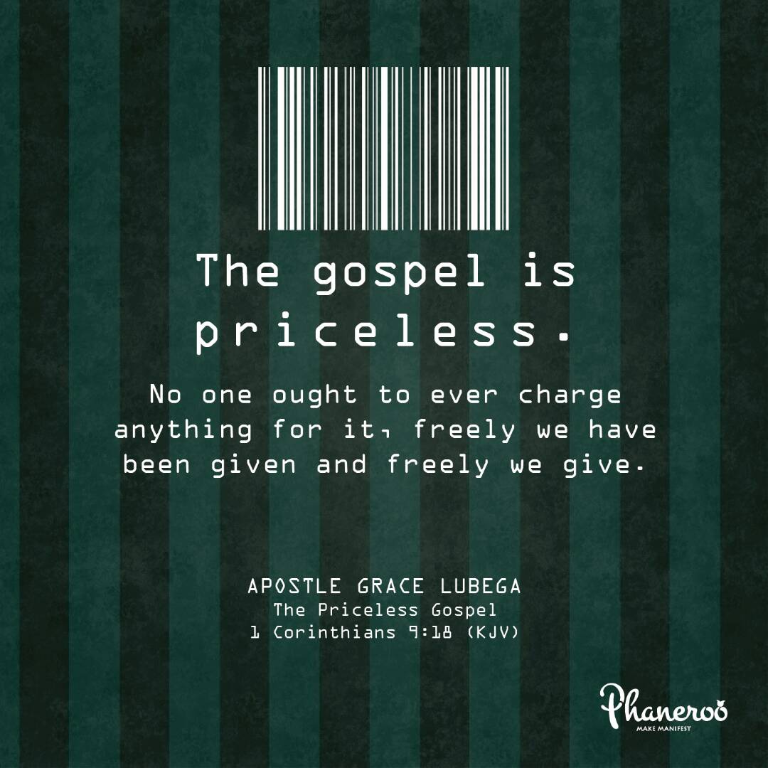 This Priceless Gospel – Phaneroo