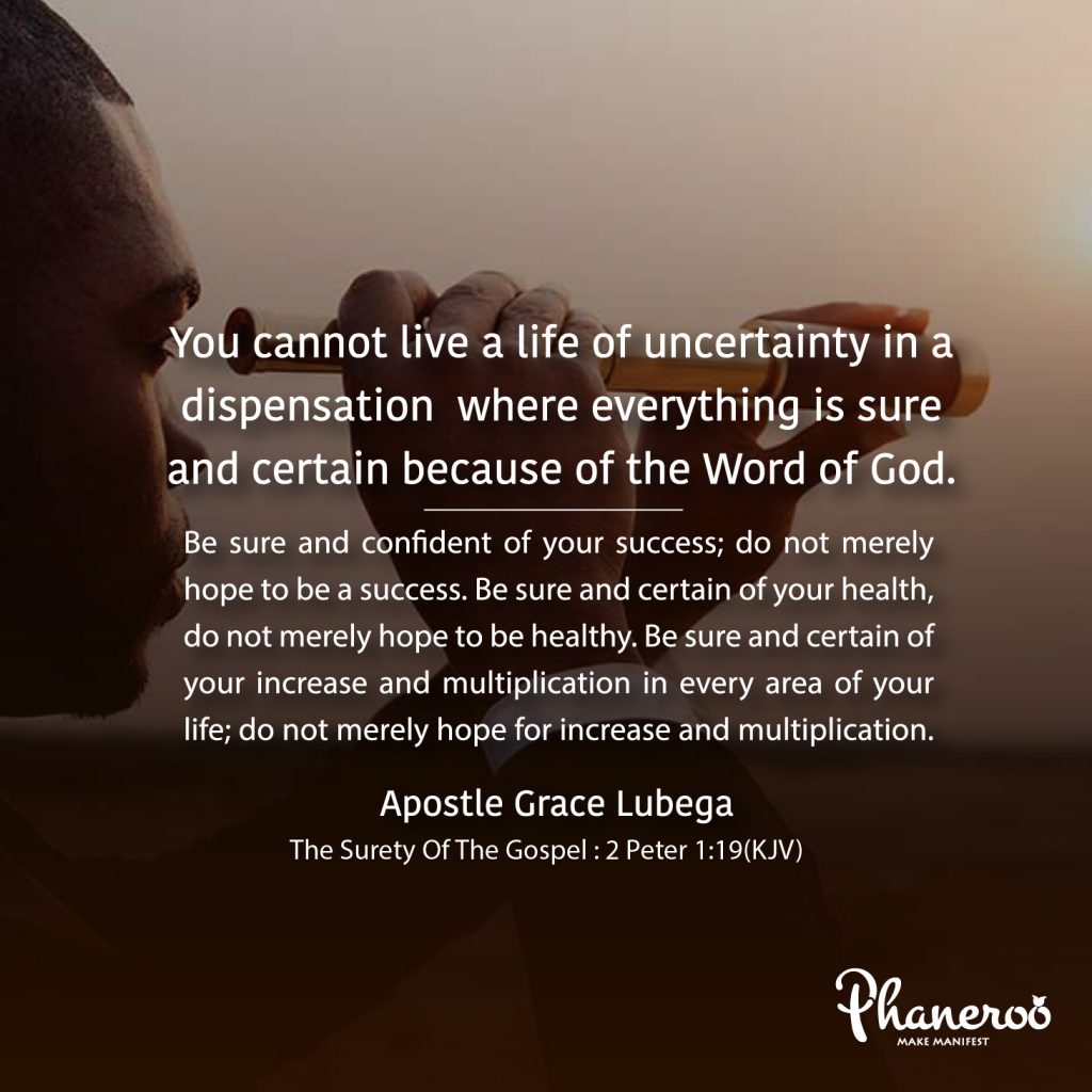 The Surety Of The Gospel – Phaneroo