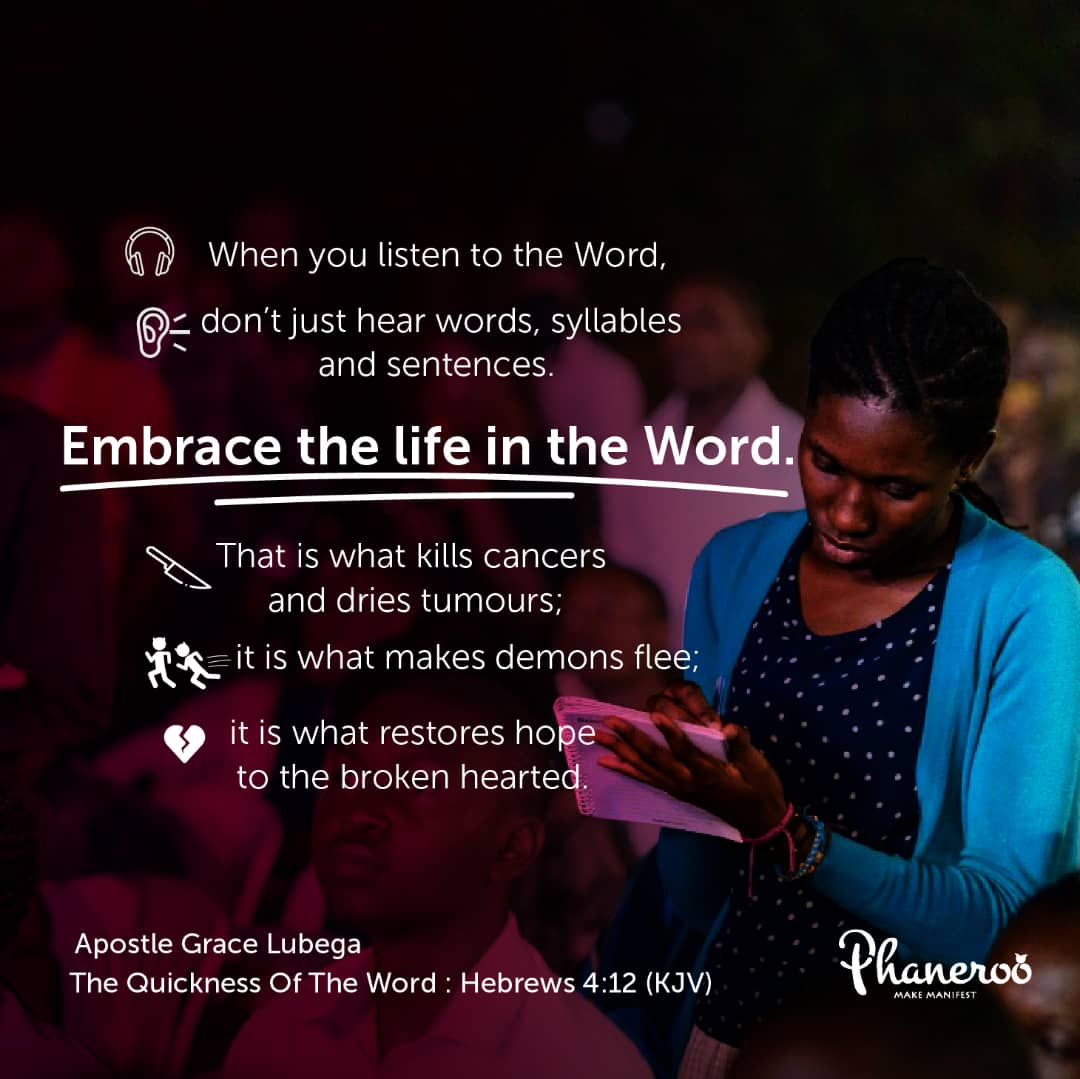 The Quickness Of The Word – Phaneroo