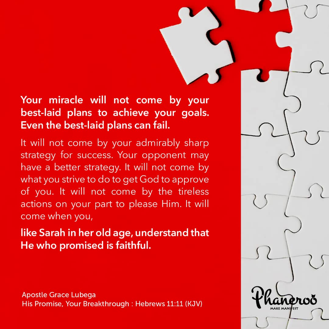 His Promise, Your Breakthrough – Phaneroo