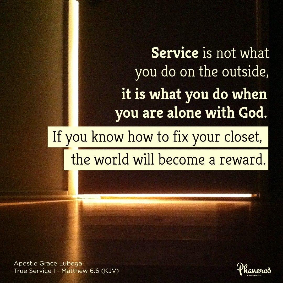 True Service – 1 – Phaneroo