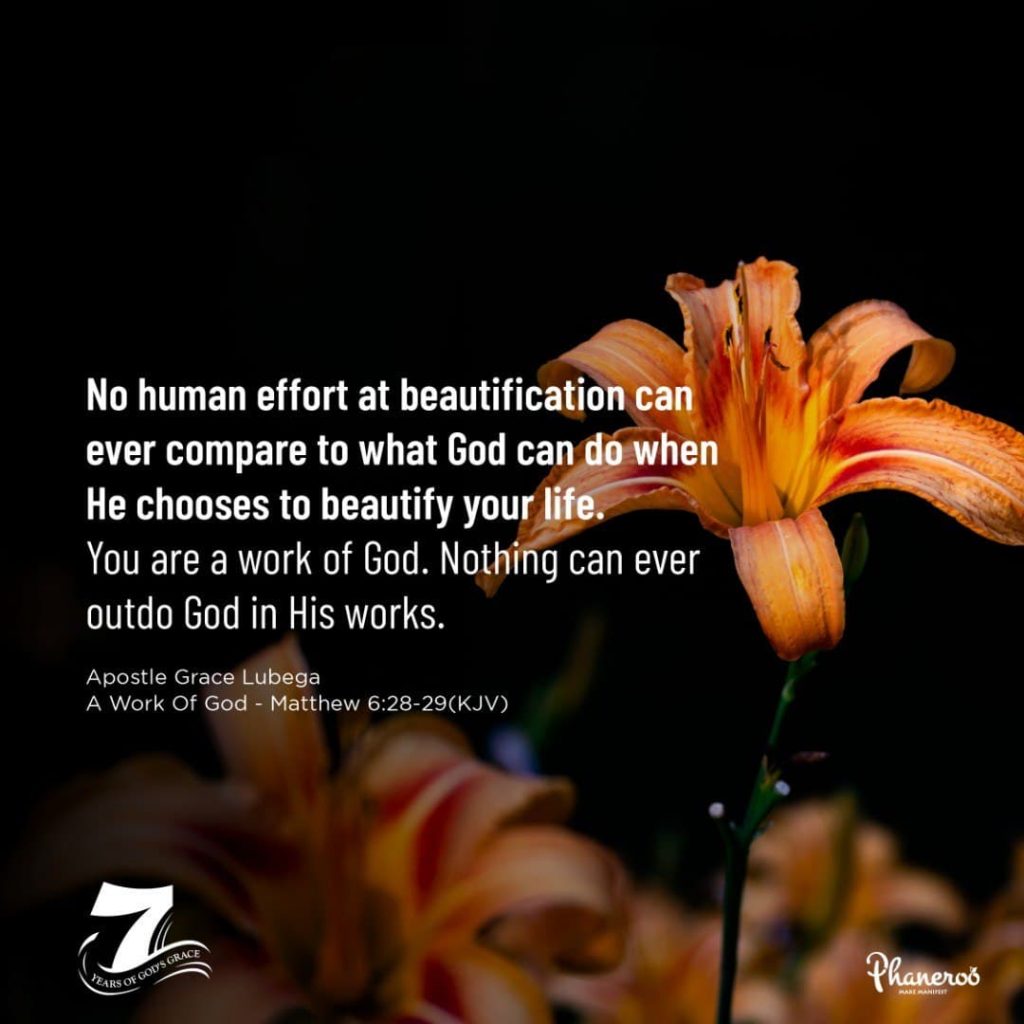 A Work Of God – Phaneroo