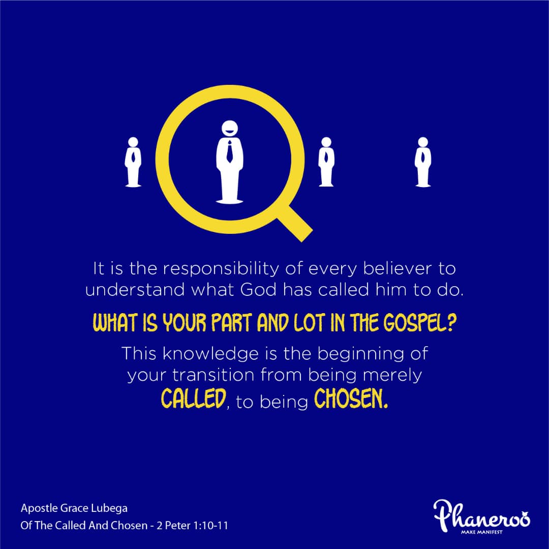 Of The Called And Chosen - Phaneroo