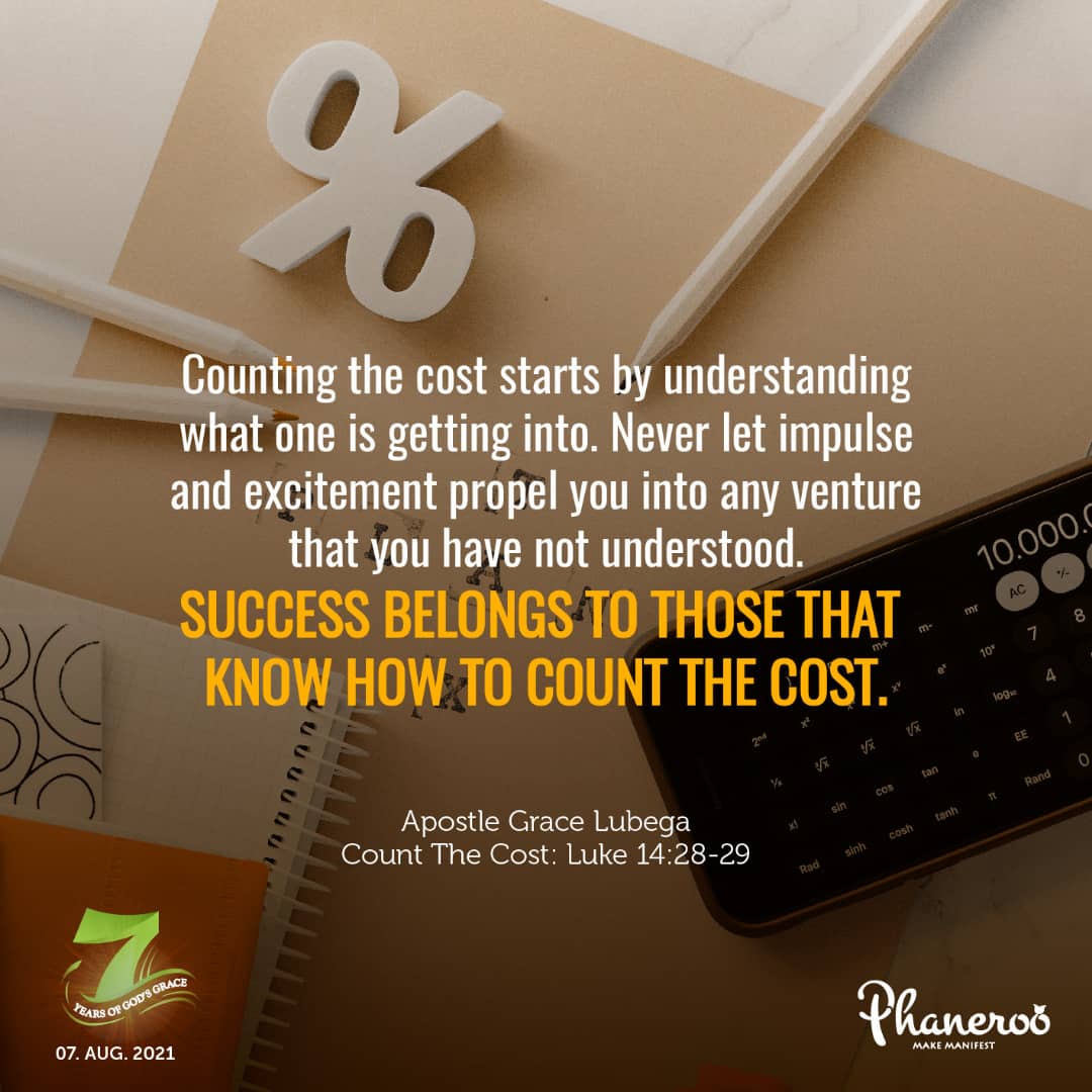 Count The Cost - Phaneroo