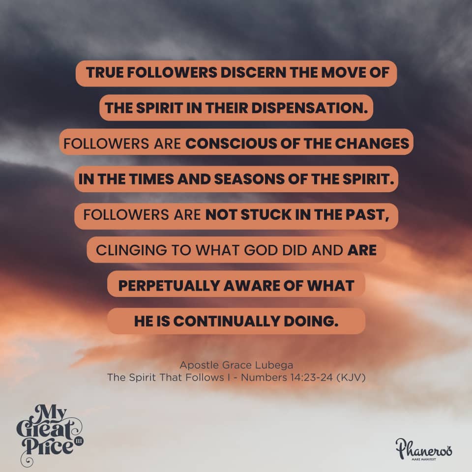 The Spirit That Follows – 1 – Phaneroo