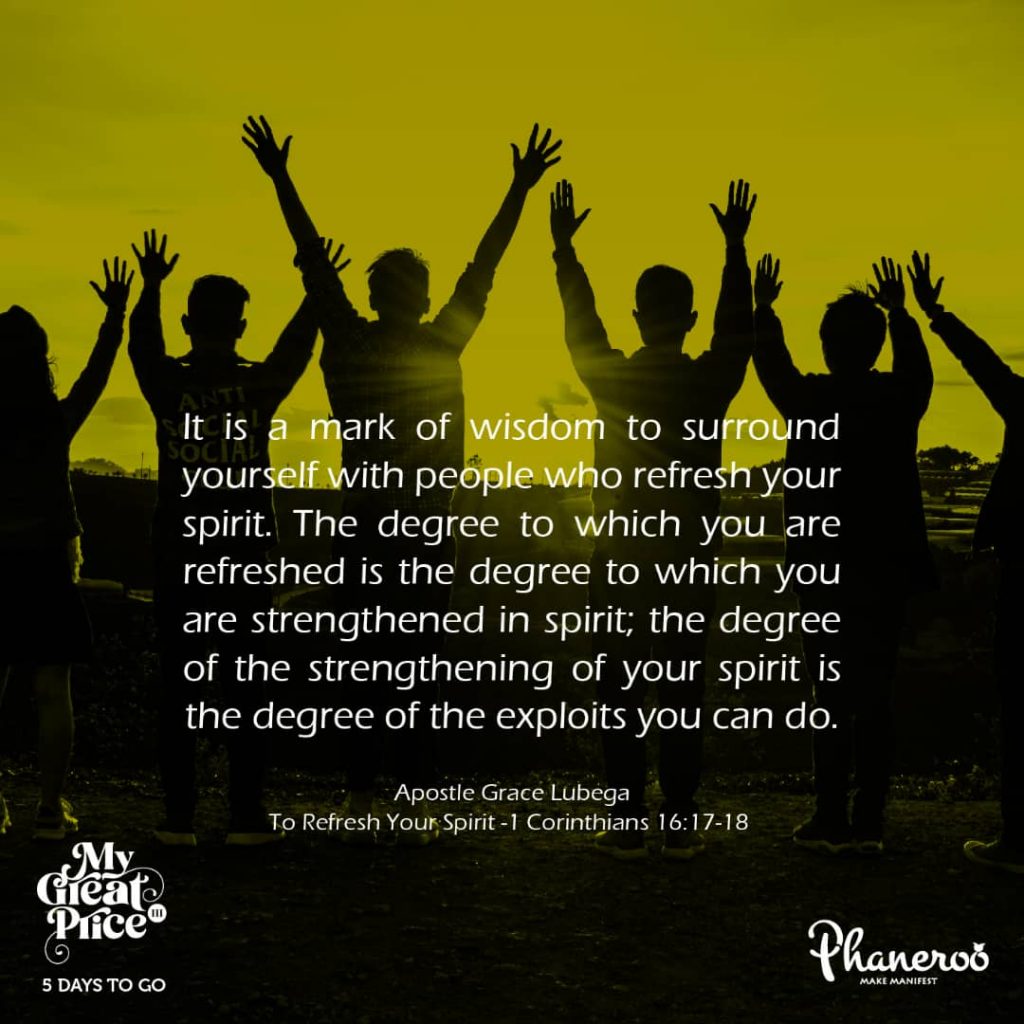 To Refresh Your Spirit – Phaneroo