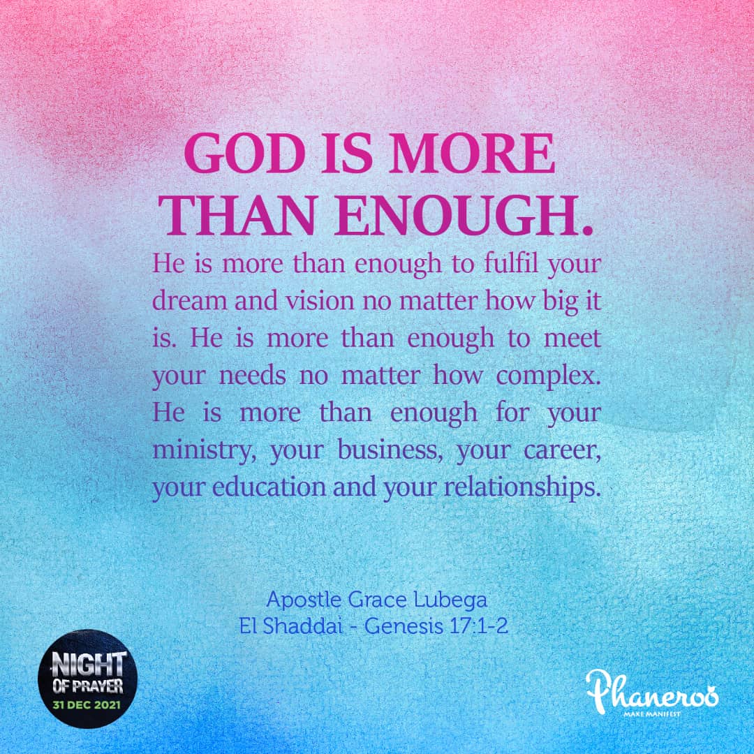 El Shaddai – Phaneroo