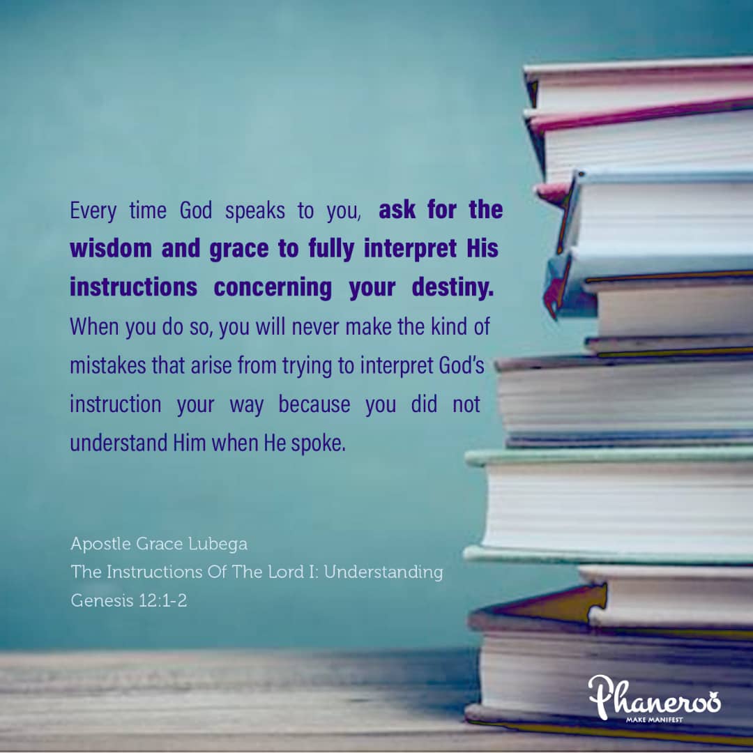 The Instructions Of The Lord – 1: Understanding – Phaneroo