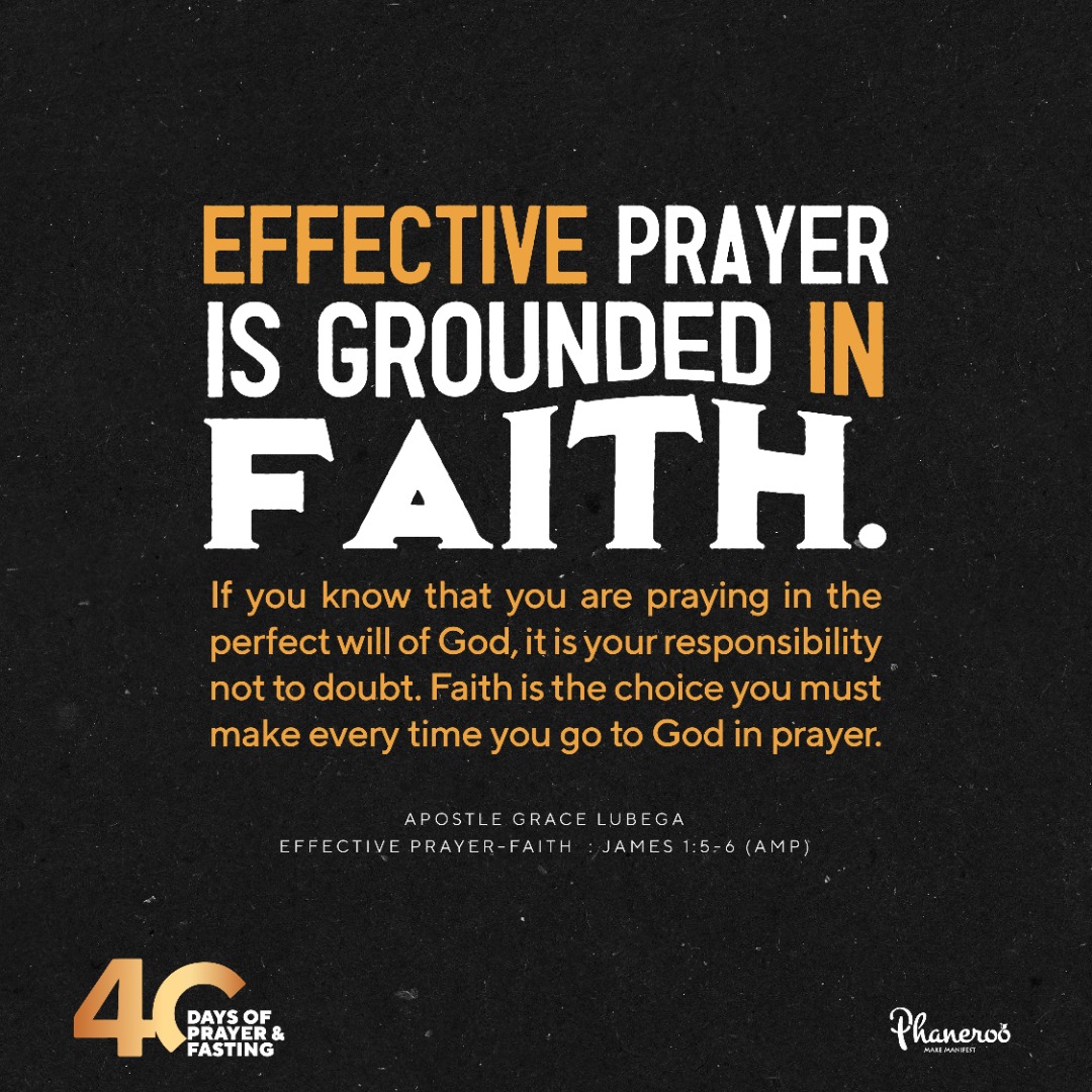 Effective Prayer – Faith – Phaneroo