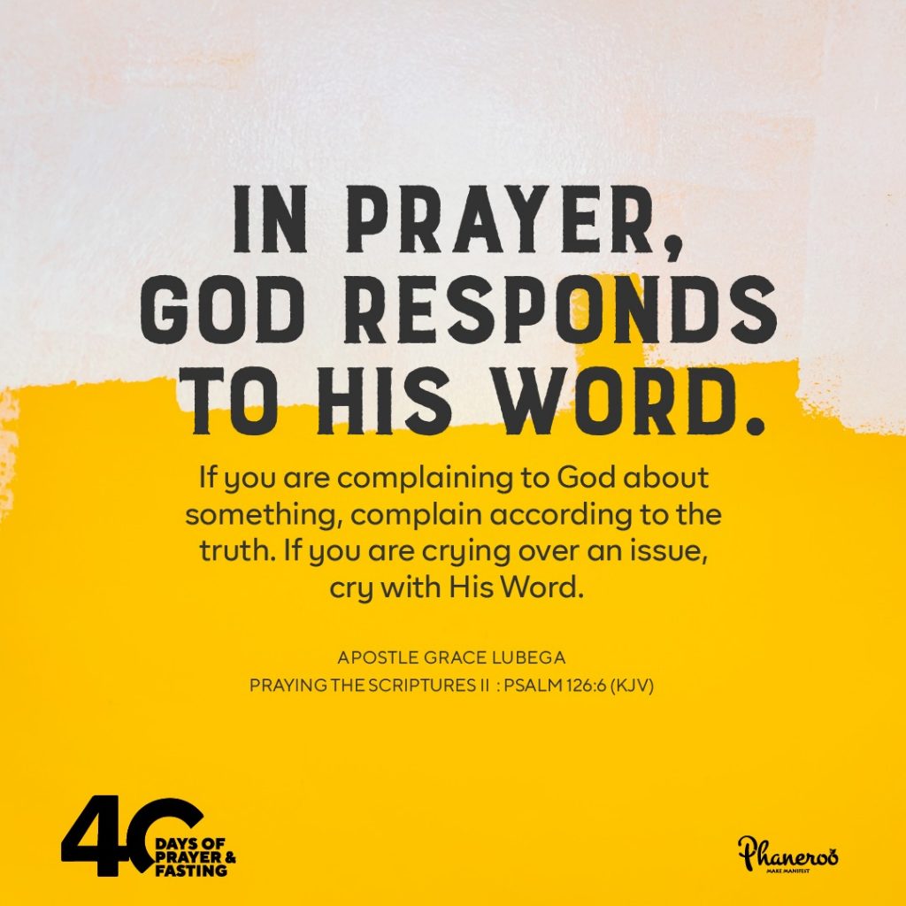 Praying The Scriptures – 2 – Phaneroo