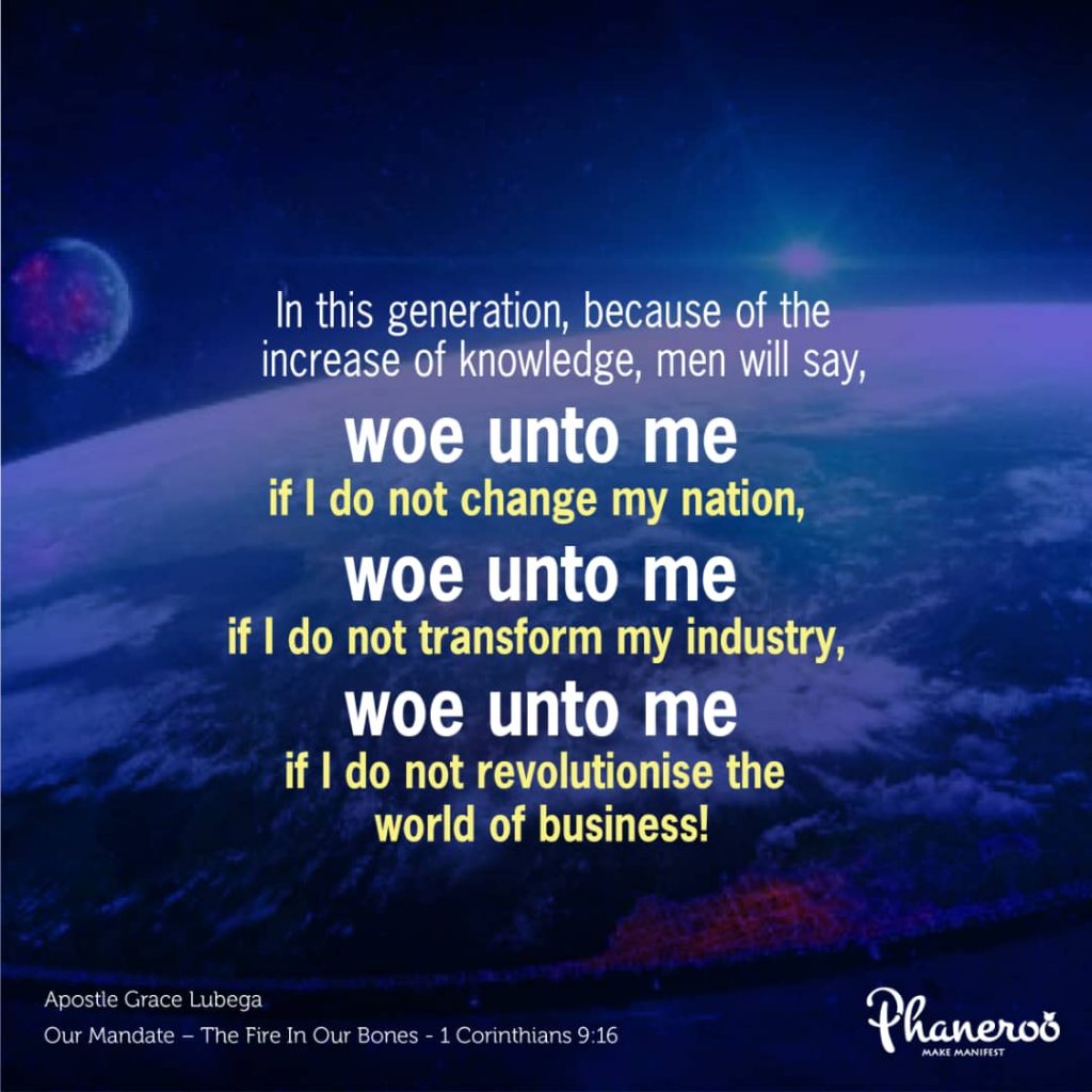 Our Mandate – The Fire In Our Bones – Phaneroo