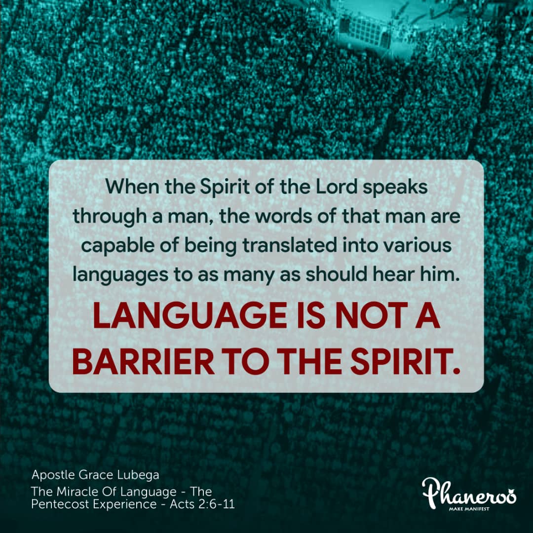 The Miracle Of Language – The Pentecost Experience – Phaneroo
