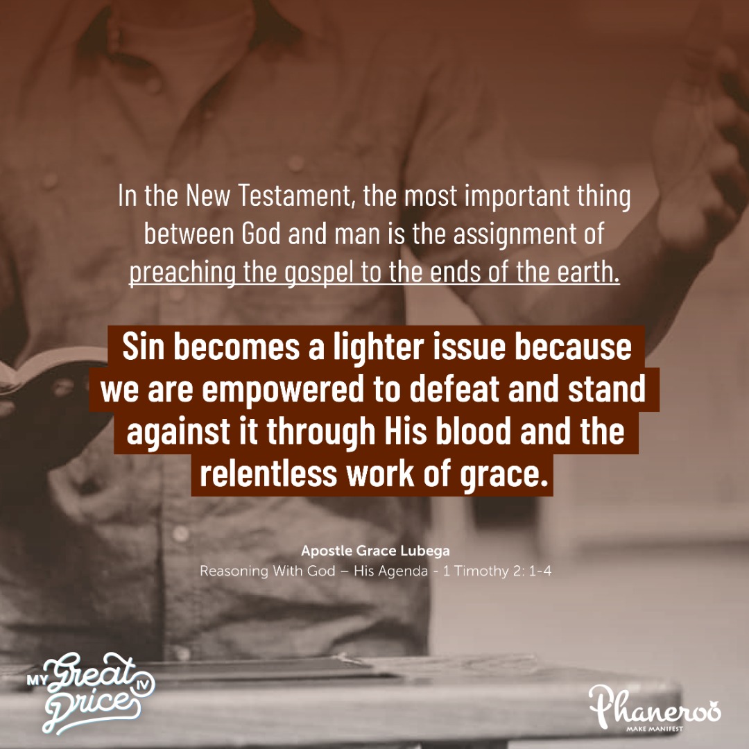 Reasoning With God - His Agenda - Phaneroo