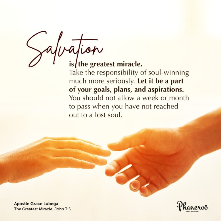 The Greatest Miracle – Phaneroo