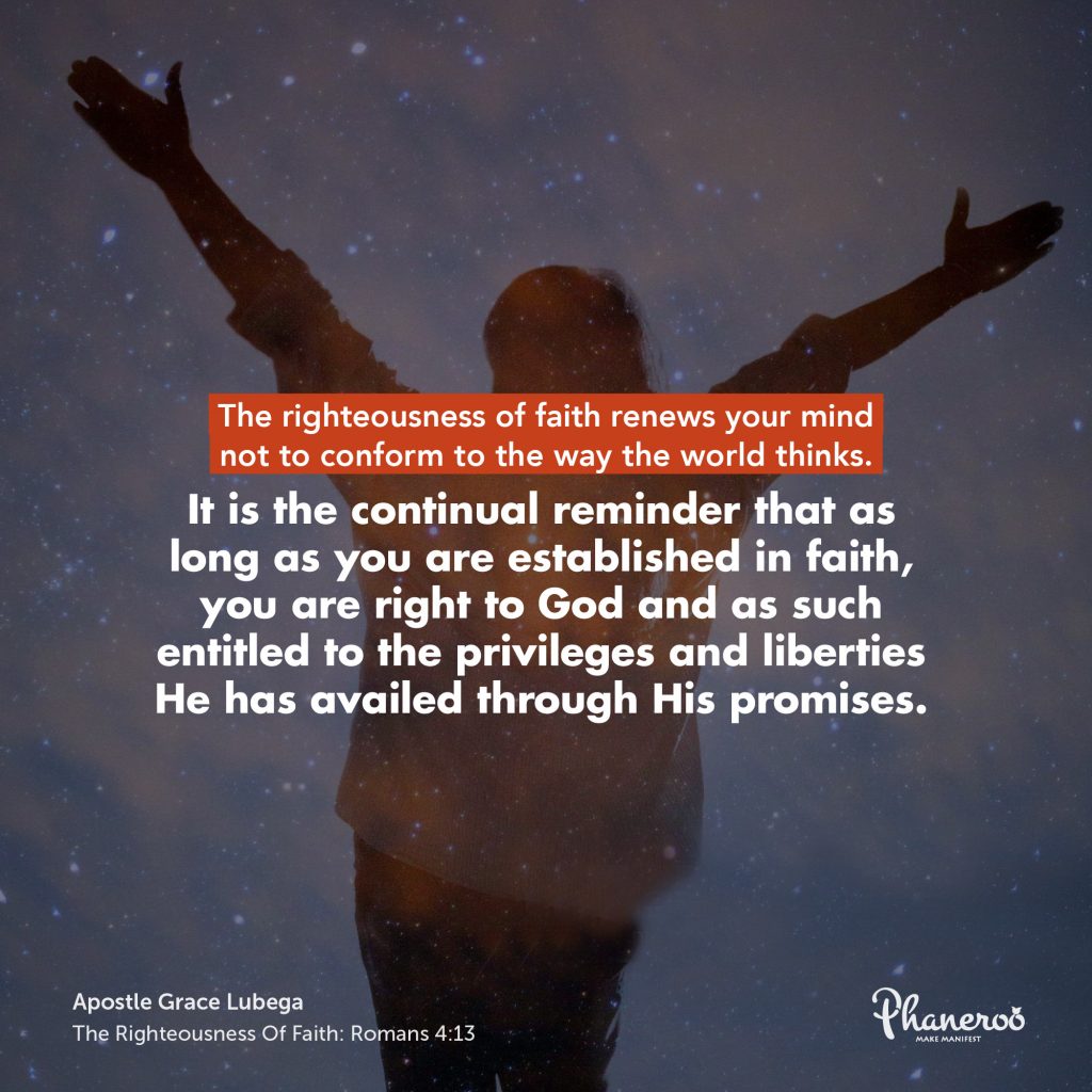 The Righteousness Of Faith - Phaneroo