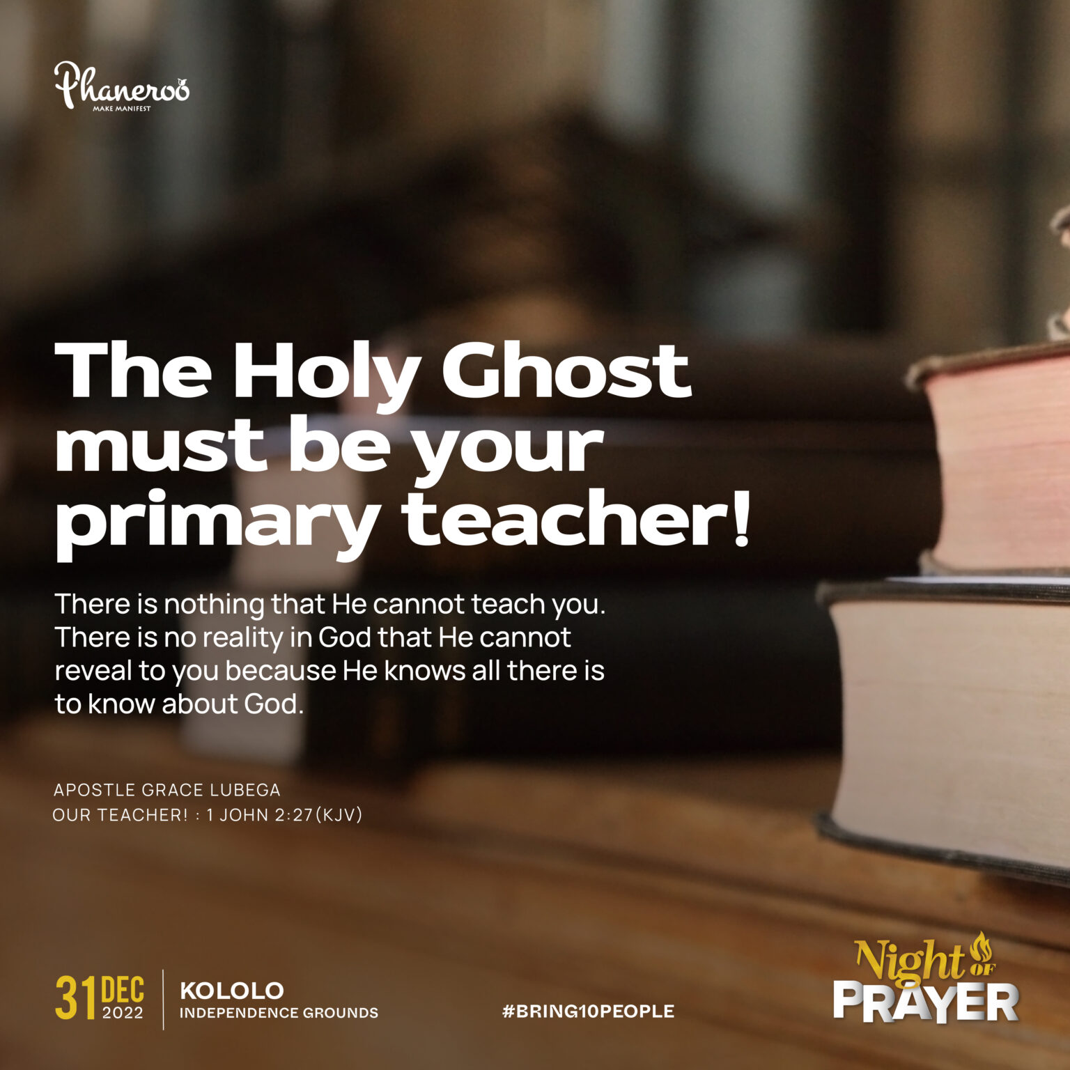 Our Teacher! – Phaneroo