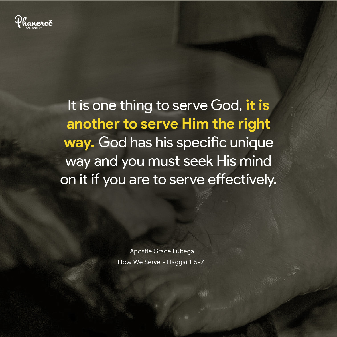 How We Serve - Phaneroo