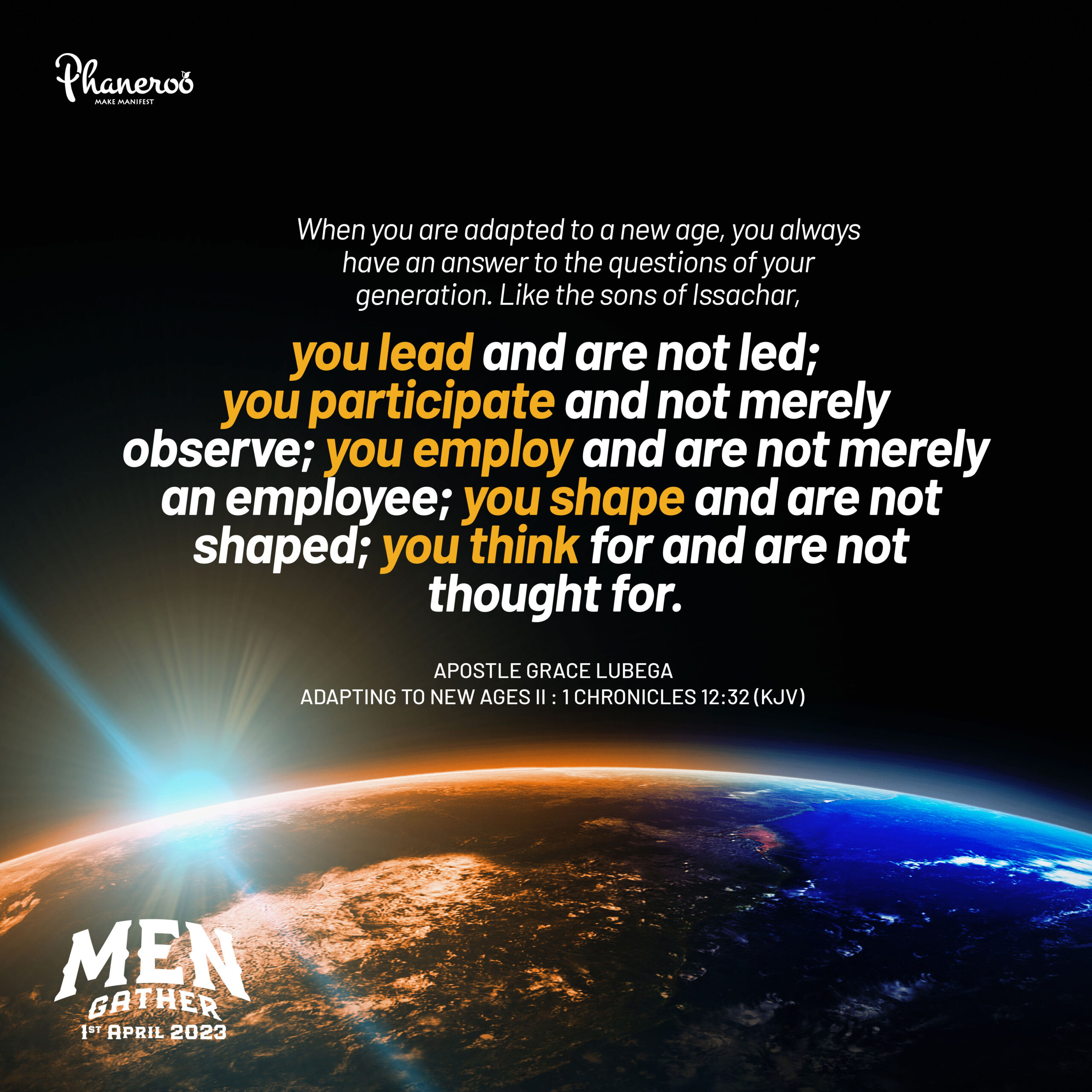 Adapting To New Ages - 2 - Phaneroo