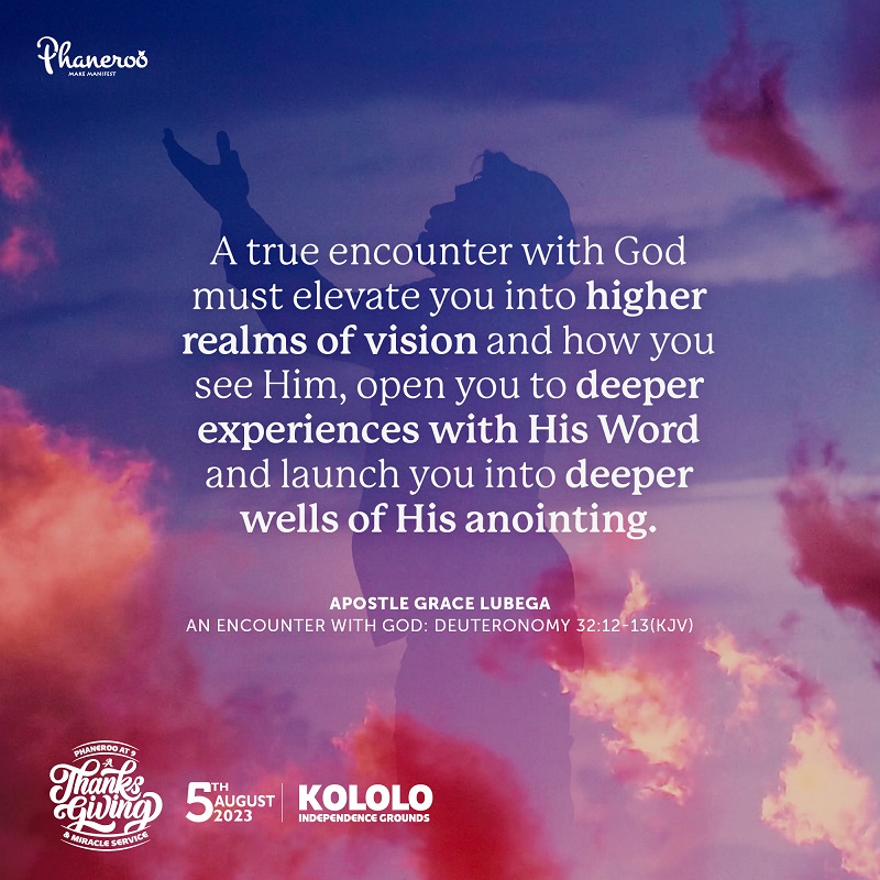 An Encounter With God – Phaneroo